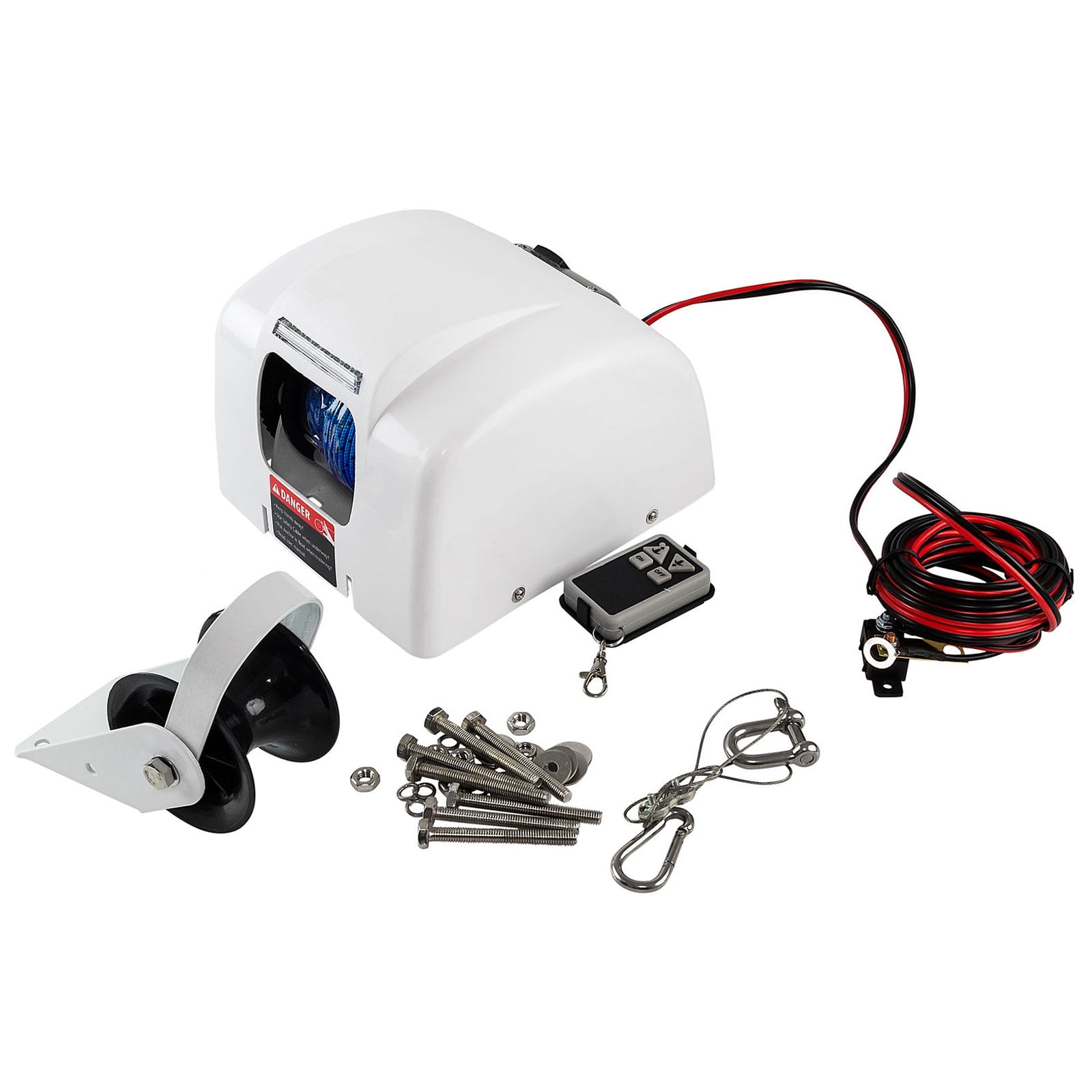 Miumaeov Boat Anchor Winch 12V Electric Anchor Winch with Remote ...