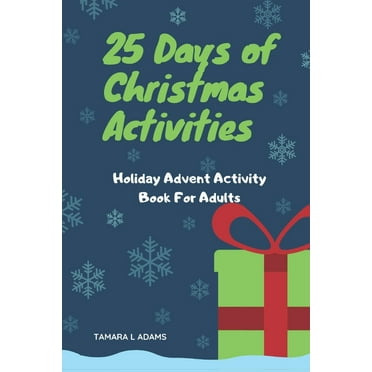 Christmas Activities : Activity Book For Adults With a 100 Holiday ...