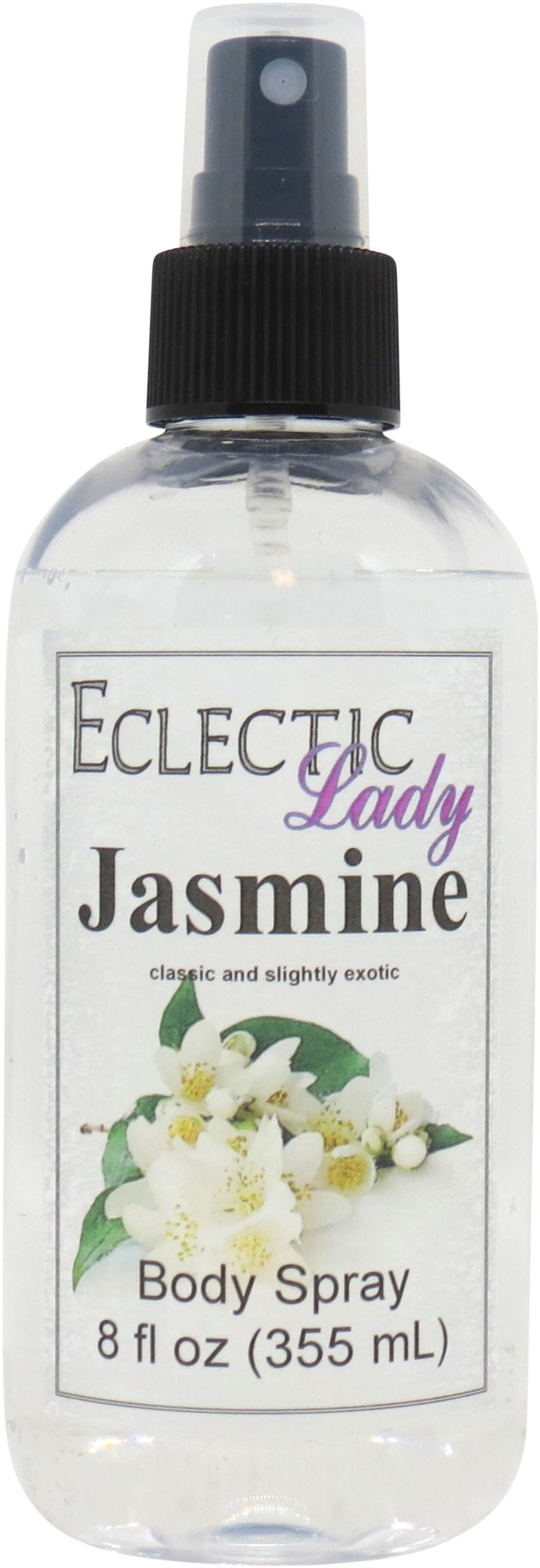 Jasmine Body Spray, Eclectic Lady, Hydrating Mist, Unisex, 8 oz ...