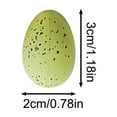 Decorative Easter Eggs, Artificial Bird Eggs, Speckled Mini Fake Foam ...