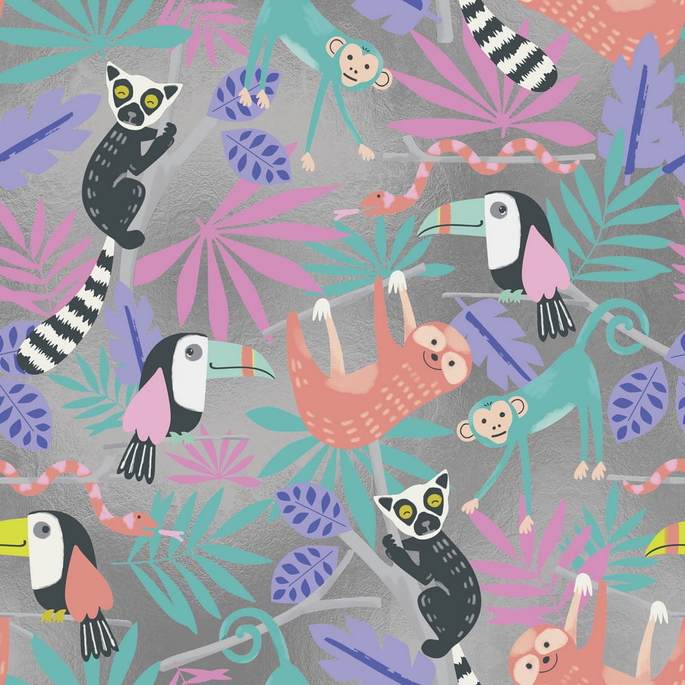 JAM Paper® Industrial Size Bulk Wrapping Paper Rolls, Hanging' Out, 1/4 ...