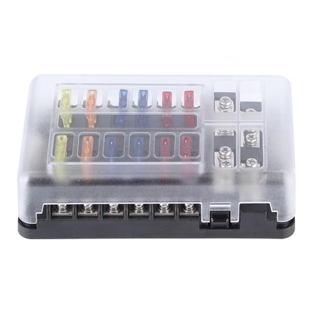 Blade Fuse Box,Fuse Box Holder 12 Fuse Holder Car Accessory ...