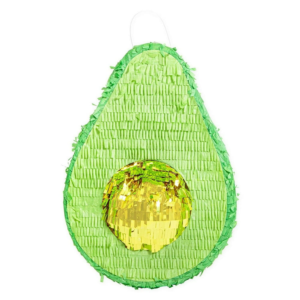Avocado Pinata (15 x 10.5 inch) for Kids Birthday Party, Cinco de Mayo ...