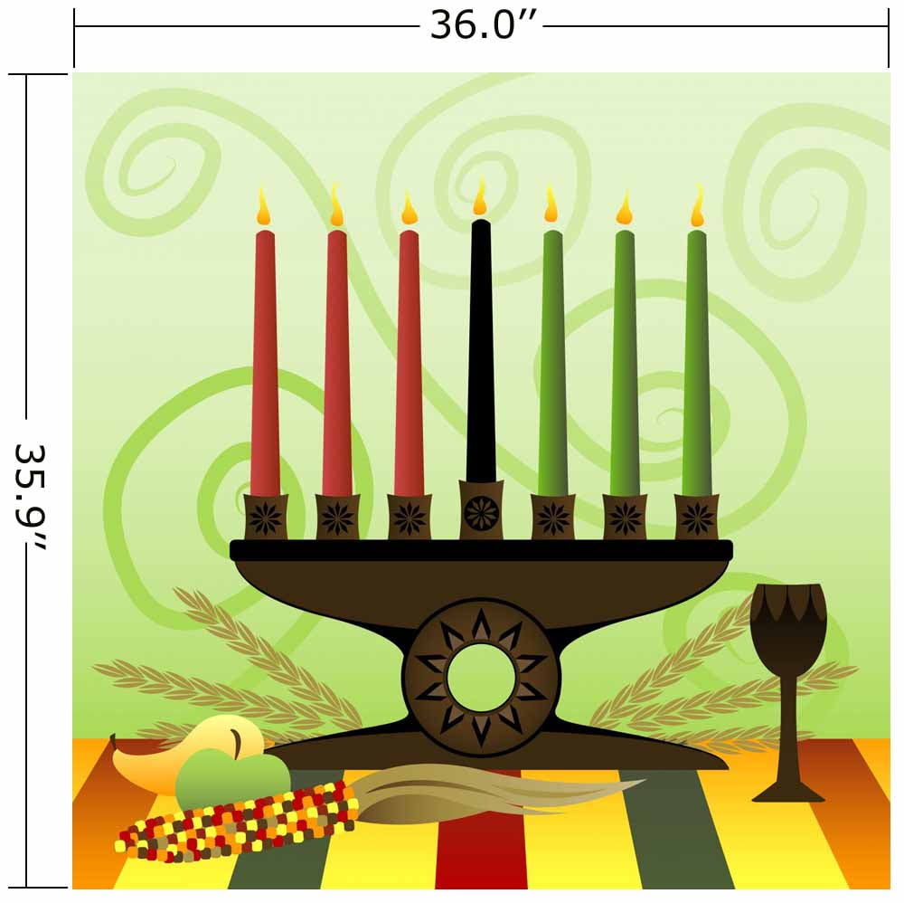 Kwanzaa Candles Clipart