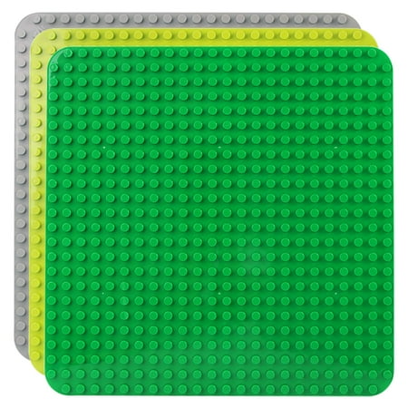Celawork Large Baseplates Compatible with DUPLO 15" x 15" Building ...