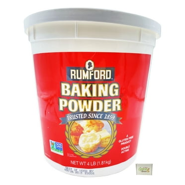 Rumford Low Sodium, Aluminum-Free, Double-Acting Baking Powder, 4 Oz ...