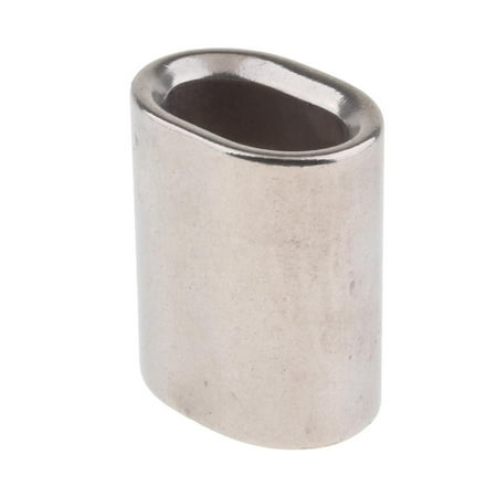 Wire Rope Sockets Ferrule Fittings Stainless Steel Loop Clamps for Wire ...