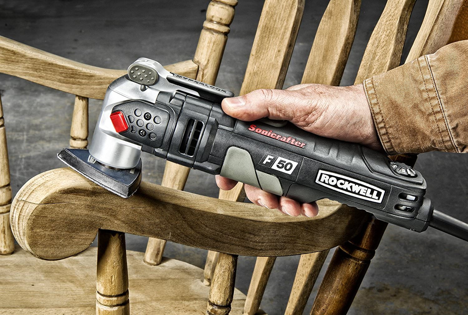 Buy Rockwell RK5141K Sonicrafter F50 4.0 Amp Oscillating Multi-Tool ...