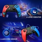 BEBONCOOL Wireless Pro Controller for Nintendo Switch/Lite/OLED, Enhanced Programmable & Turbo ...