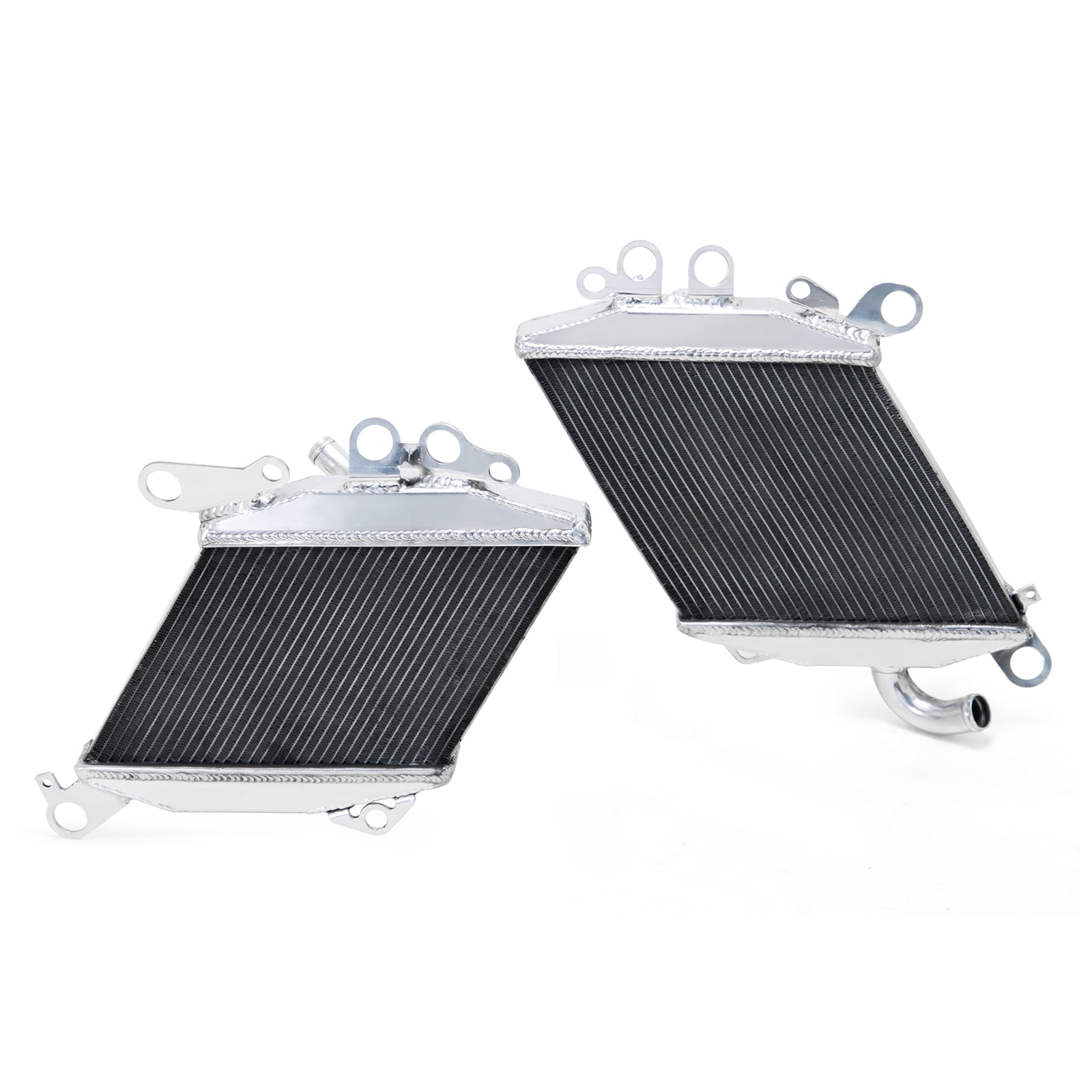 Left & Right Aluminum Engine Water Cooling Radiator for Ducati Diavel ...