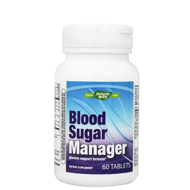 Control de azucar en la sangre Nature's Way Blood Sugar Manager 60 ...