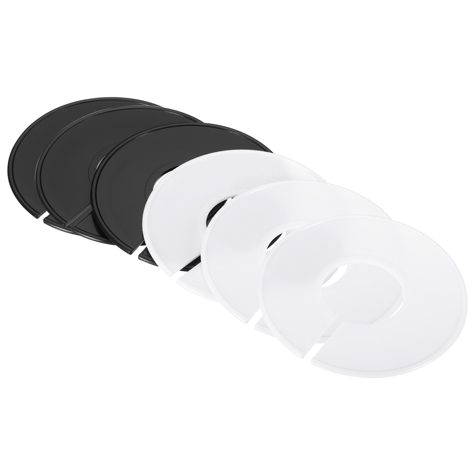 Uxcell Clothes Dividers, Closet Clothing Rack Size Dividers Blank Round ...