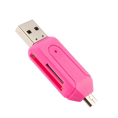 Loewten 2 In 1 Card Reader, Computer Card Reader Memory Card Reader, 2 ...