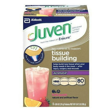 Juven Therapeutic Nutrition Drink Mix Powder for Wound Healing Support ...