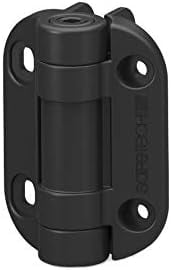 Safetech TopKlik Self Closing, Spring Swing Automatic Gate Hinge (Black ...