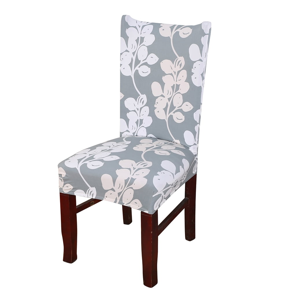 MeAddHome Floral Print Dining Chair Covers Home Dining Room Wedding ...