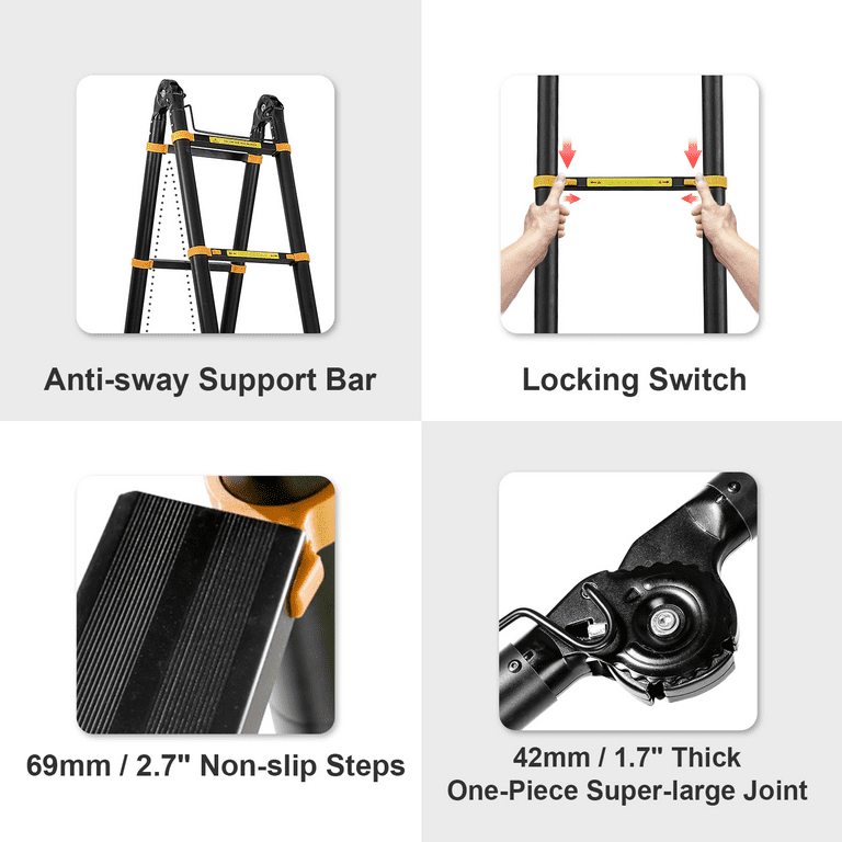 Fiberglass Telescoping Ladder