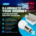 Camco 1141 Auto/RV Backup Light Bulb, 12.8V, 1.44W, 21 Candle Power ...