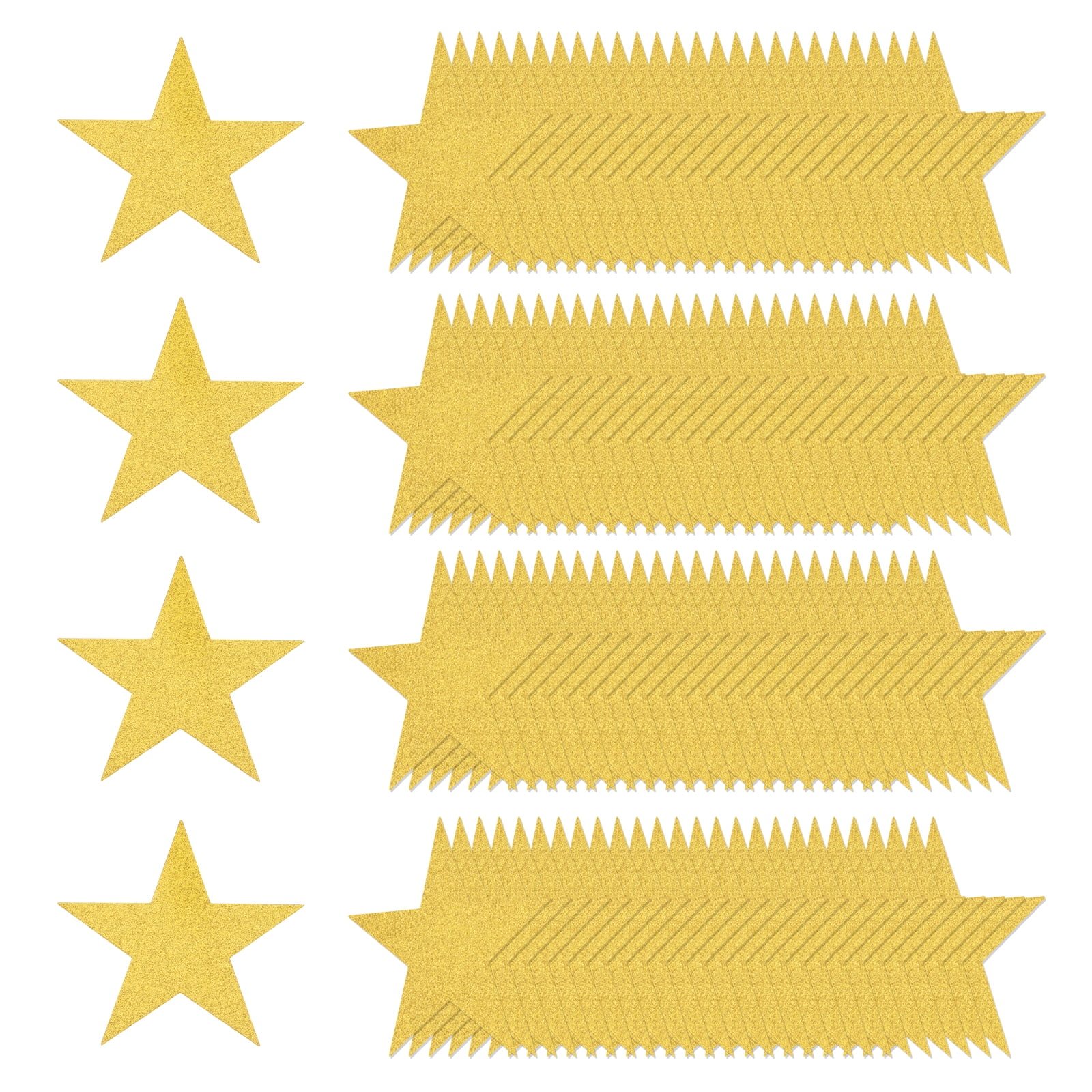 Click here for Uxcell 120 Pcs Glitter Star Cutouts  6 Inch Star S... prices