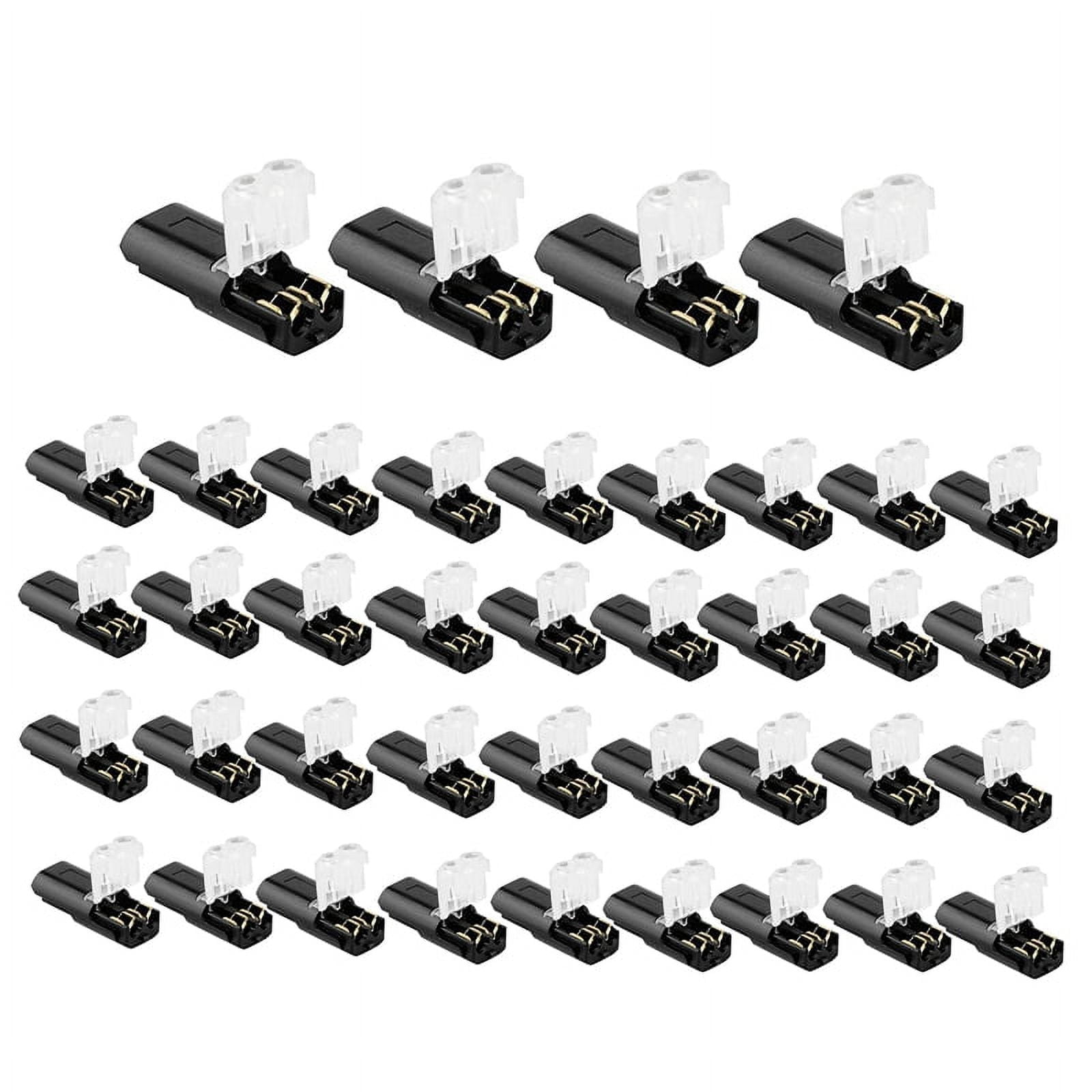 Conector enchufable de doble cable ckepdyeh con hebilla de bloqueo ...