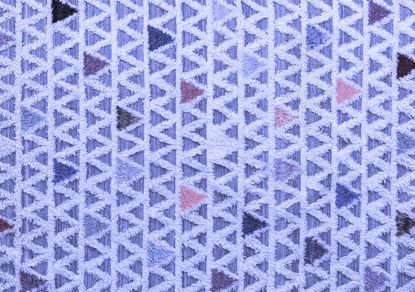 Ahgly Company Machine Washable Indoor Rectangle Abstract Blue Modern ...