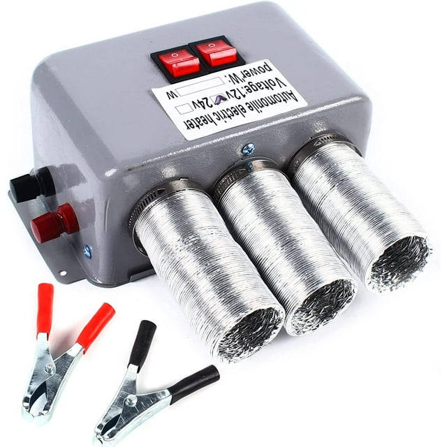 DENEST DC 12V Electric Car Heater 1000W Heating Fan Defogger Defroster ...