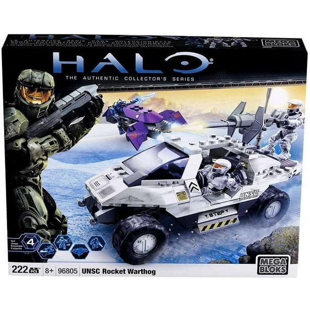 Halo UNSC Rocket Warthog Set Mega Bloks 96805 - Walmart.com