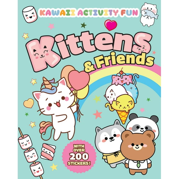 Avocado & Friends: Kawaii Activity Fun (with Over 200 Stickers ...