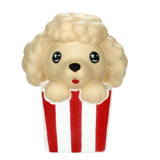 SHAR Stress Reliever Toy Popcorn Dog (about 12cm tall), Slow Rising and ...