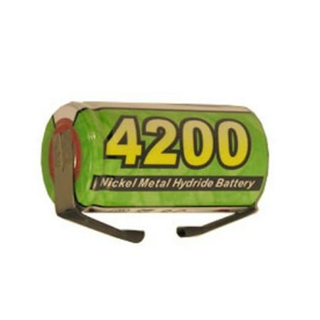 Sub C Powerizer NiMH Battery with Tabs (4200 mAh) - Walmart.ca