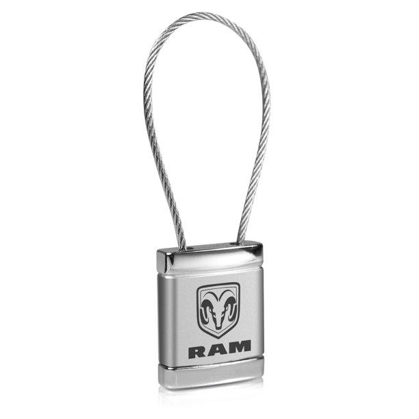 Au-TOMOTIVE GOLD - Dodge RAM Chrome Cable Key Chain - Walmart.com ...