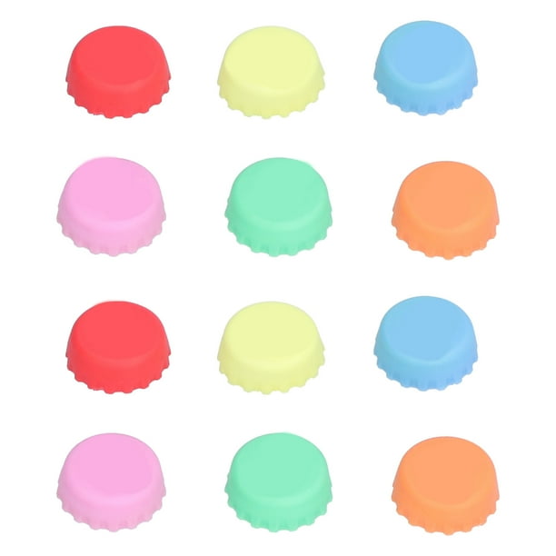Reusable Glass Bottle Cap,Silicone Beer Bottle Caps Beer Saver Bottle ...