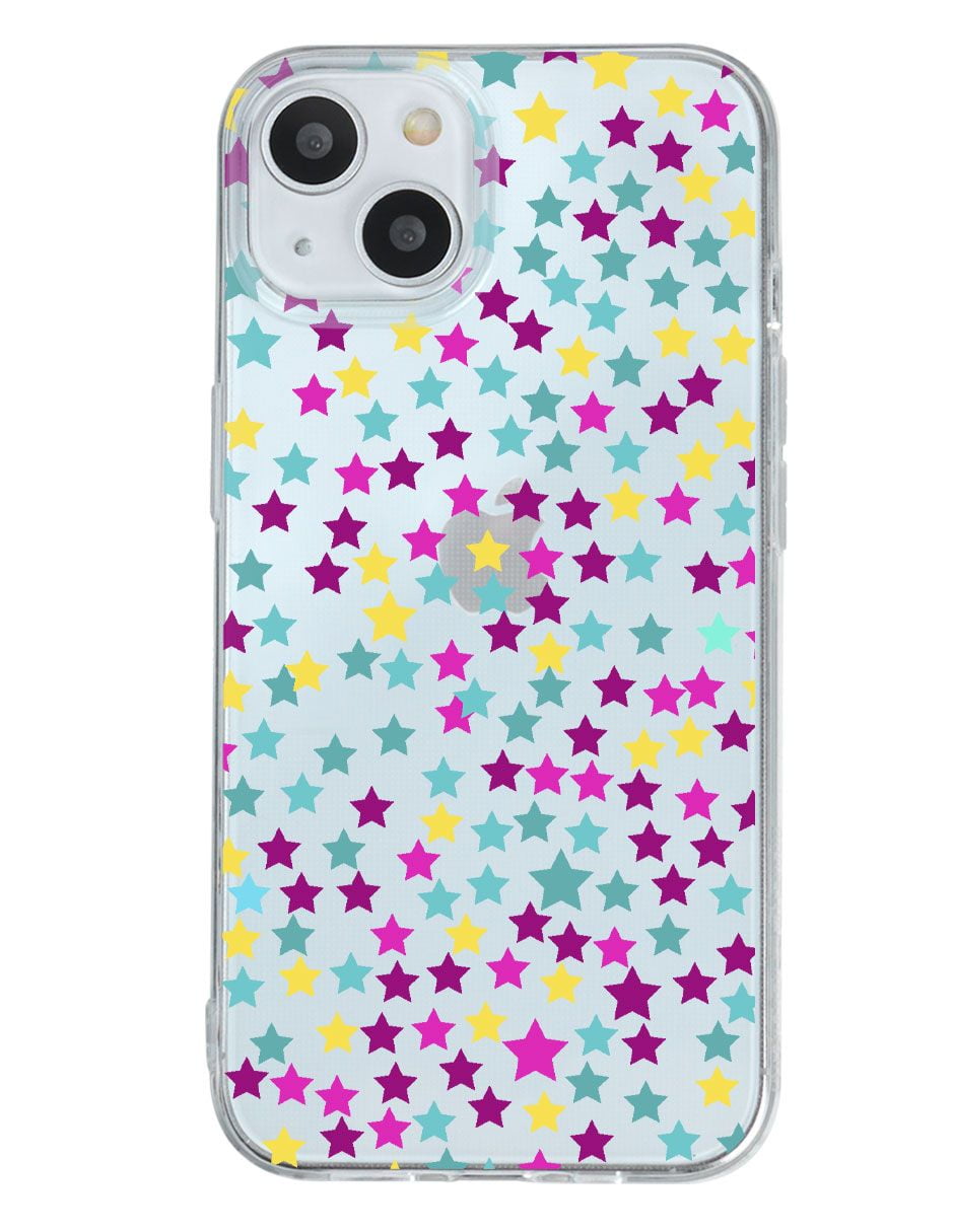 Funda Antigolpes InstaCase para iPhone 14 Uso Rudo Estrellas de Colores ...