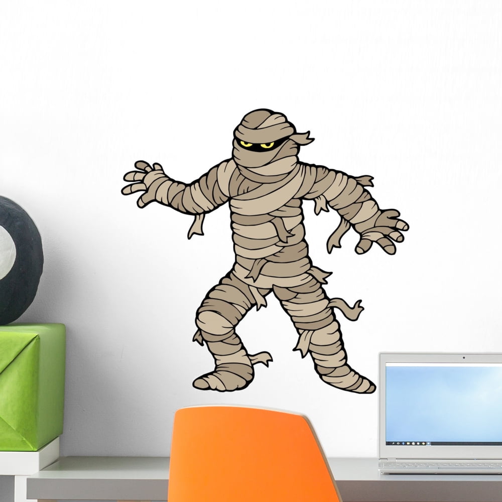 Ancient Mummy Wall Decal by Wallmonkeys Peel and Stick Graphic (18 in W ...
