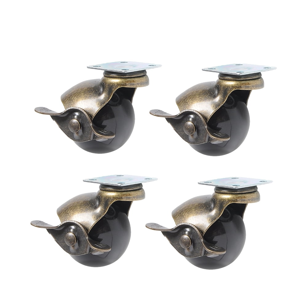 4pcs 1.5 Inch Wheel Ball Caster Home Office Furniture Chair Caster ...