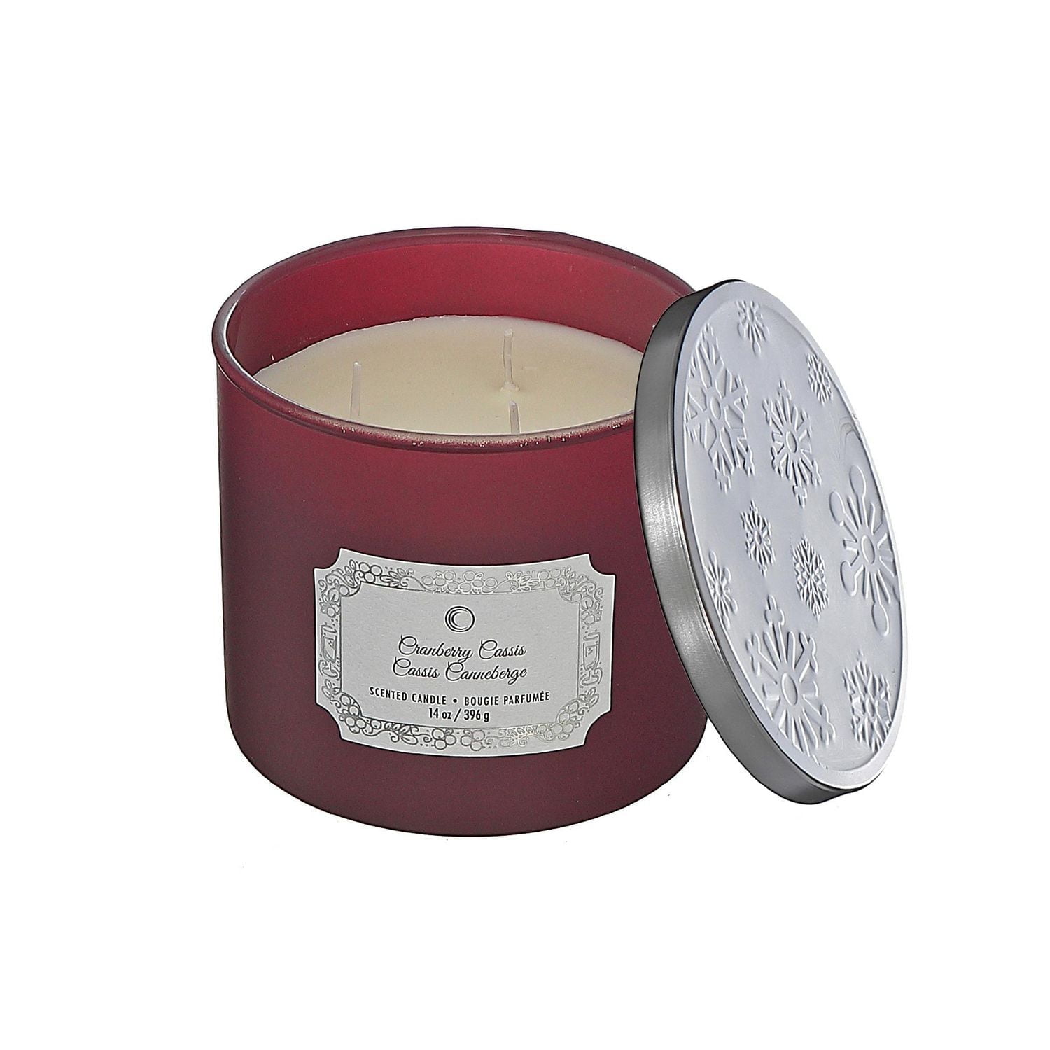 Click here for Ih Casadécor Christmas 14oz 3 Wick Jar Candle Cran... prices