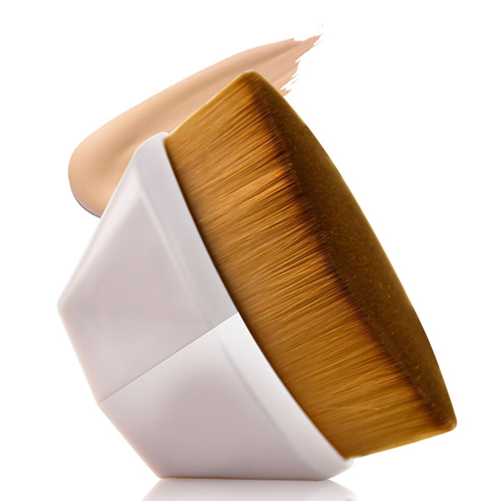 Foundation Makeup Brush Flat Top for Flawless Powder, Blending Liquid ...