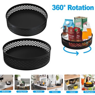 Dextrus 32-Inch Kidney Shaped 2-Shelf Lazy Susan Corner Kitchen Cabinet ...