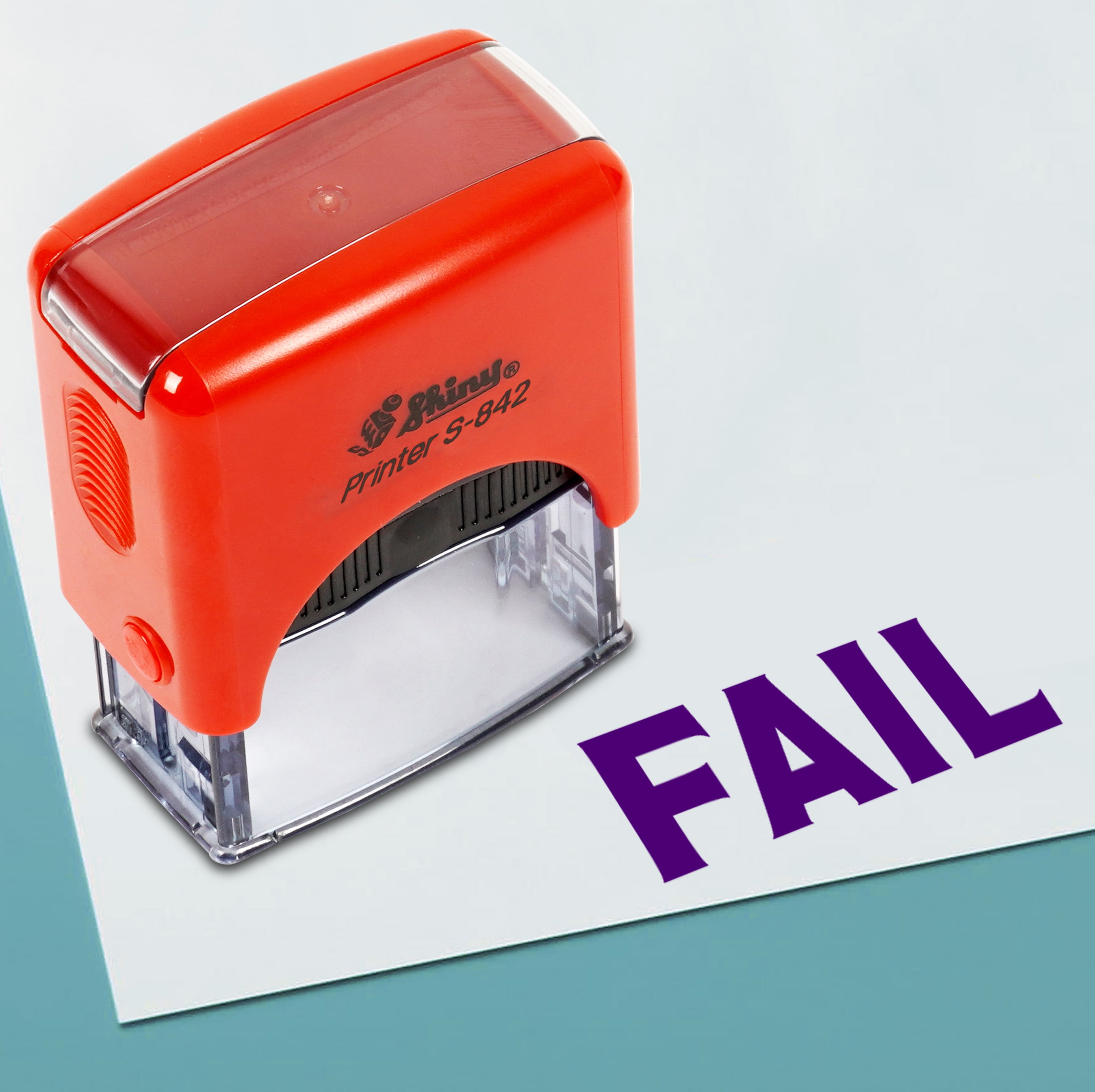 Printtoo Fail Self Inking Rubber Stamp Pre,Inked Office Stamp, Home ...