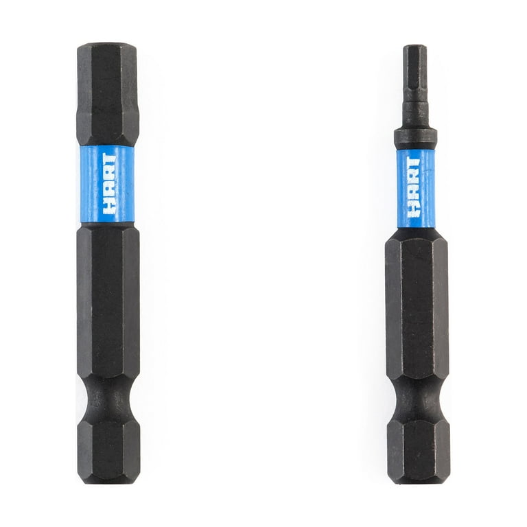 Hex Bits HART Hex Drive Impact Bit Set (24-Piece), Metric And Standard ...