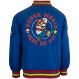 Nintendo Super Mario Bros Bomber Jacket for Kids, Mario and Luigi ...