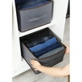 Closet Organizer 5 Compartments, Divided Storage Boxes, Wood Material ...