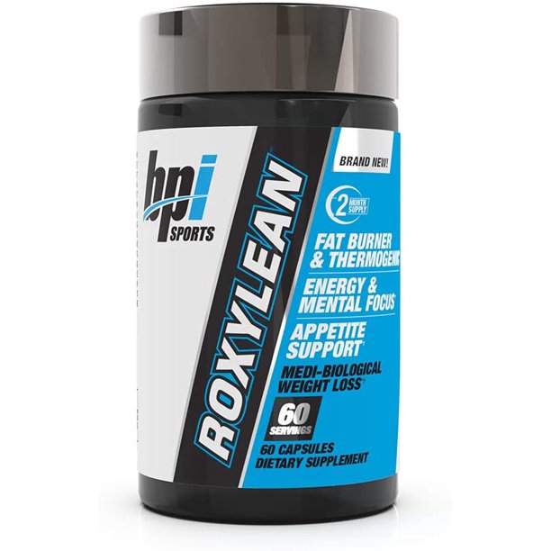 BPI Sports Roxylean Extreme Fat Burner & Weight Loss Supplement ...