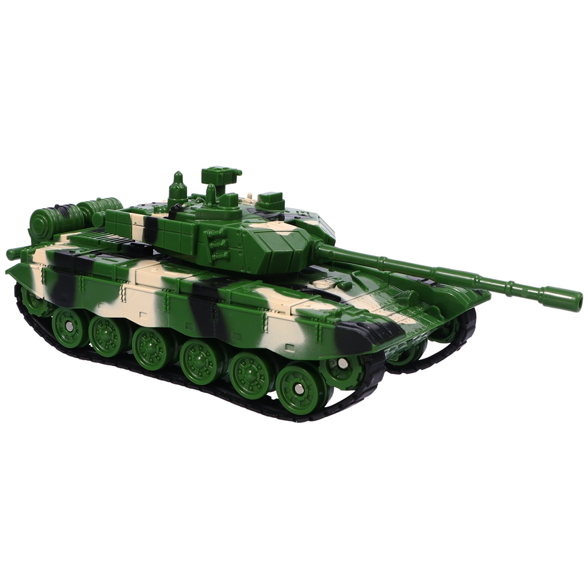 Children Military Model Toy Emulation Tank Model Toy (Camouflage Green ...