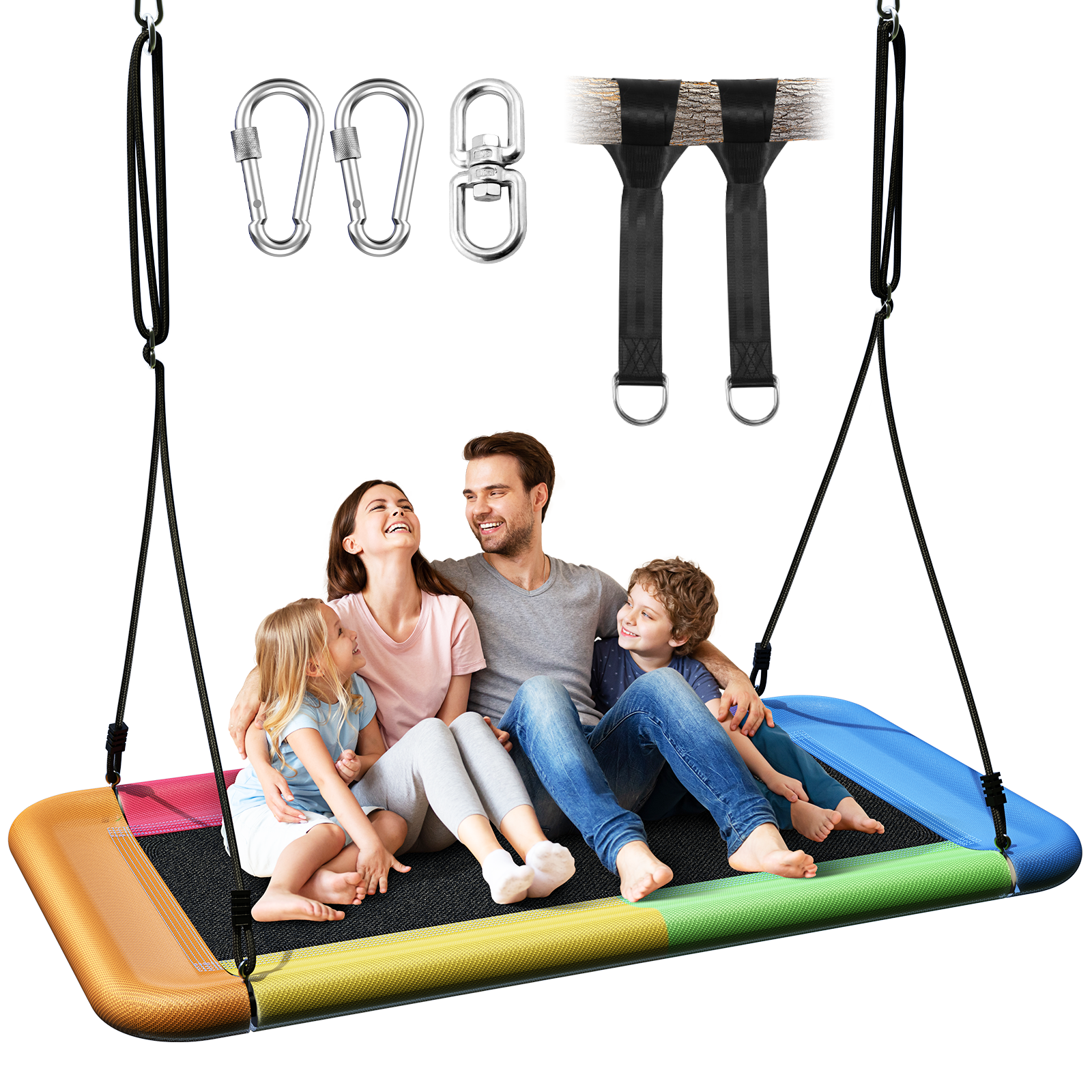Click here for Mihover Hanging Platform: 60 Heavy-Duty Swing Hold... prices