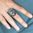 Abalone Shell Indian Style .925 Silver Ring-11 - Walmart.com