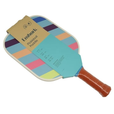 Double Sided Pickleball Paddle - Mint Gingham/Blue Stripe - Walmart.com