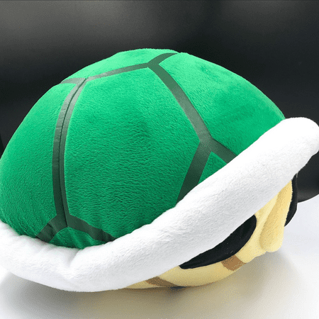 Qianli Green Shell Mega Plush Toy, Super Mario Golden Classic Turtle ...