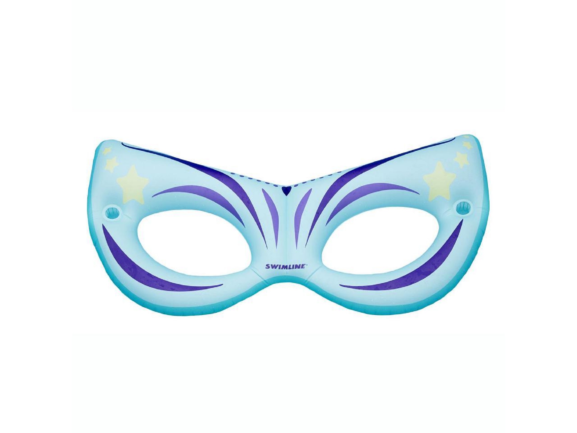 Inflatable Blue And Purple Masquerade Double Mesh Seat Swimming Pool ...