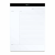 Sustainable Earth Notepads 5" x 8" Wide White 50 Sheets/Pad 12 Pads/PK ...